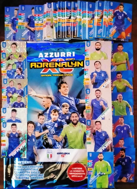 SET COMPLETO ADRENALYN Azzurri Panini Esselunga Calciatori 2024 +Starter Pack EUR 12,00 ...
