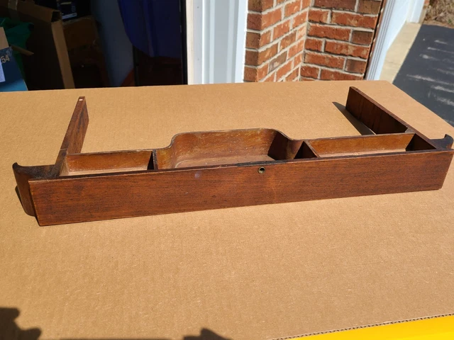 ANTIQUE SINGER TREADLE Sewing Machine Center Drawer £26.17 - PicClick UK