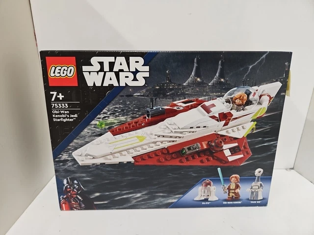 LEGO 75333 STAR Wars Obi-Wan Kenobi's Jedi Starfighter neuf et scellé ...