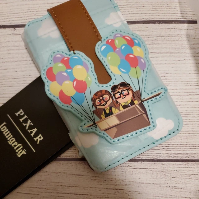 LOUNGEFLY DISNEY PIXAR Up Carl & Ellie Adventure Cardholder-ID wallet ...