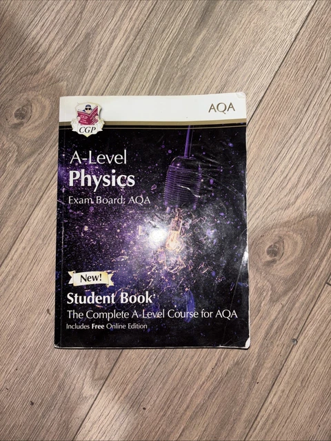 AQA A-LEVEL PHYSICS Student Book Complete Course For a Level £5.52 ...