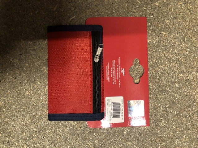 ARSENAL FC OFFICIAL Club Crested Fc Nylon Pocket Money Wallet Coin ...