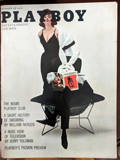 PLAYBOY MAGAZINE SEPTEMBER 1961 Playmate Christa Speck Intact ...
