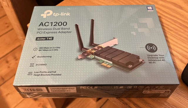 TP-LINK ARCHER T4E AC1200 Wireless Dual Band Network Adapter Card £14. ...
