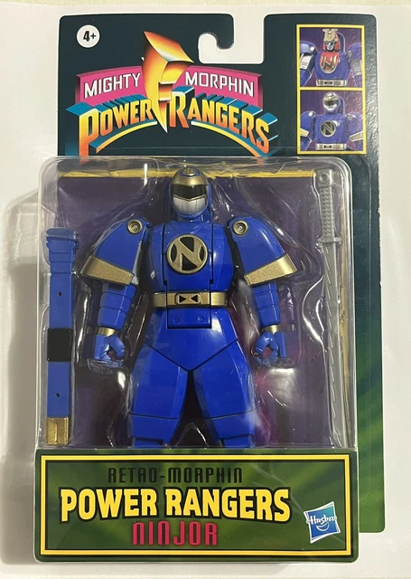 NEW HASBRO POWER Rangers Retro Morphin Ninjor Ranger Action Figure 5 ...