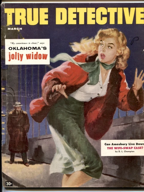 MAG: TRUE DETECTIVE Magazine March 1955- Wife Swap Crime DL Champion ...
