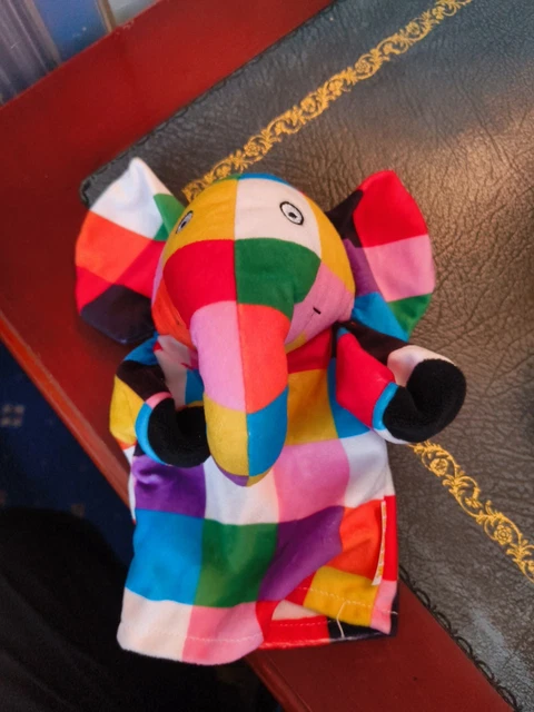 ELMER THE PATCHWORK Elephant Pupoet £5.67 - PicClick UK