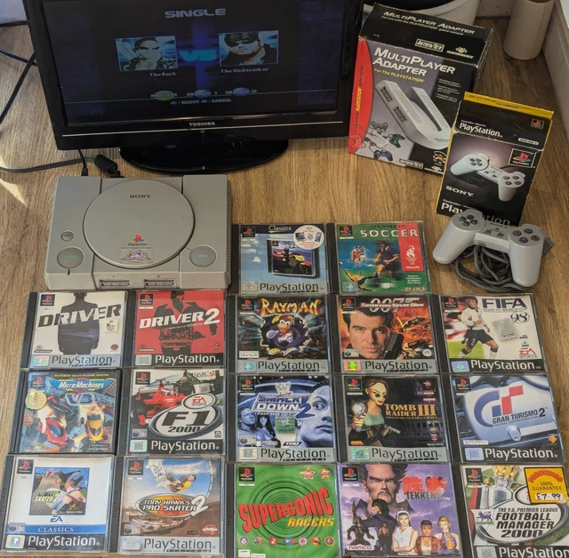 ORIGINAL SONY PLAYSTATION Console And Game Collection! Boxed Multi tap ...