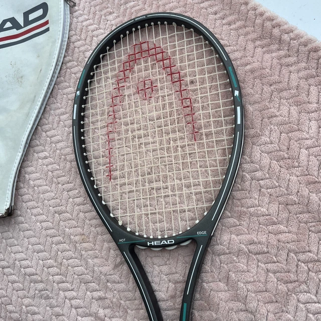 VINTAGE HEAD GRAPHITE Edge tennis racket, vibration control system £35. ...