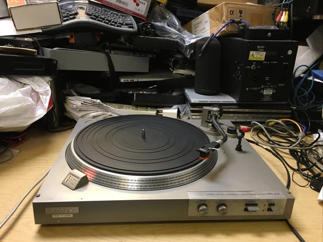 VINTAGE SONY PS-212 Direct Drive Stereo Turntable Record Player £124.99 ...