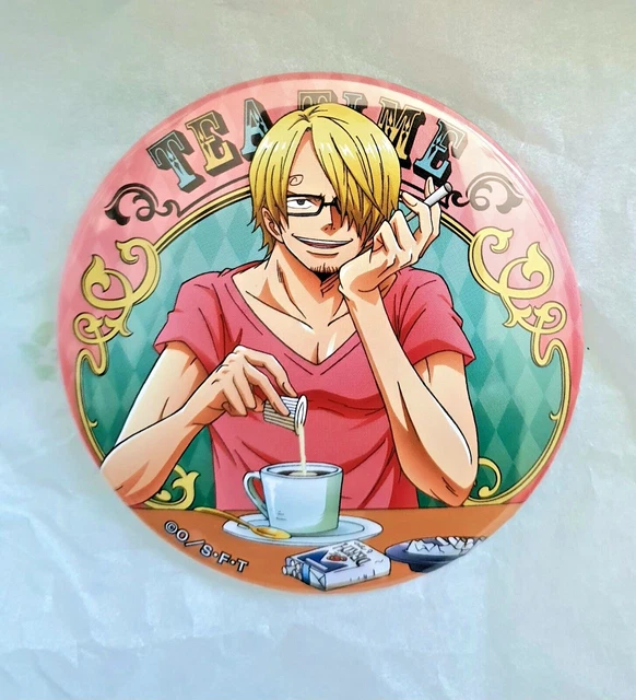 GENUINE JAPAN ONE Piece anime Yakara "輩" Tea Time edition Sanji can ...