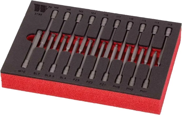 Triple Square Spline Bit Socket Welzh Werkzeug 12pc Master Spline Bit ...