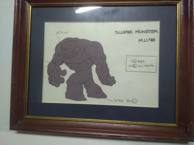 HE MAN PROTOTYPE Design Animation Cell! Sludge Monster Ep: Search for ...