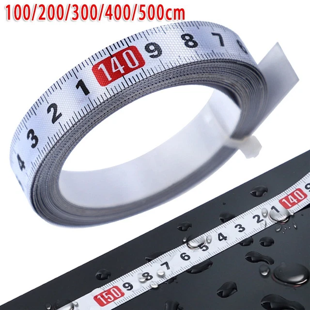 ETAGÈRE ADHESIVE RULER Piste Bande Haut Précision Mesure Echelle Règle ...