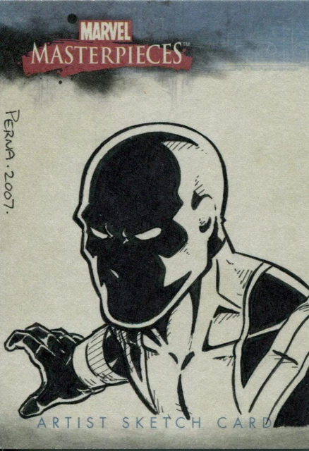 MARVEL MASTERPIECES 2007 Sketch Card By Tony Perna £299.99 - PicClick UK