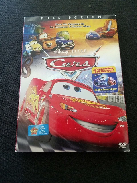 DISNEY PIXAR CARS 2 Dvd Full Screen Rated G $9.44 - PicClick CA