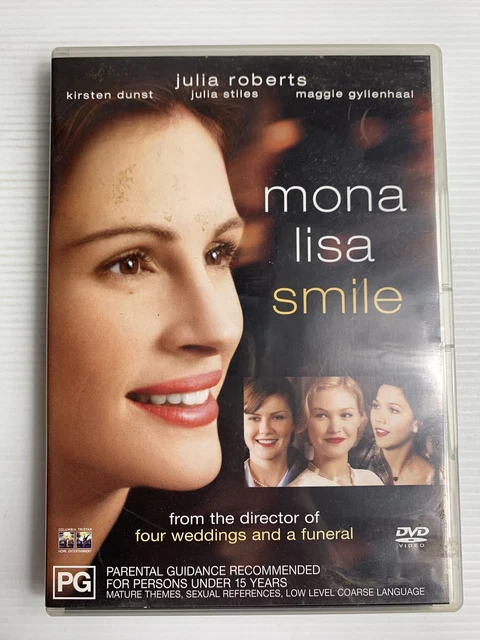 MONA LISA SMILE Julia Roberts Kirsten Dunst DVD R4 Movie $8.36 ...
