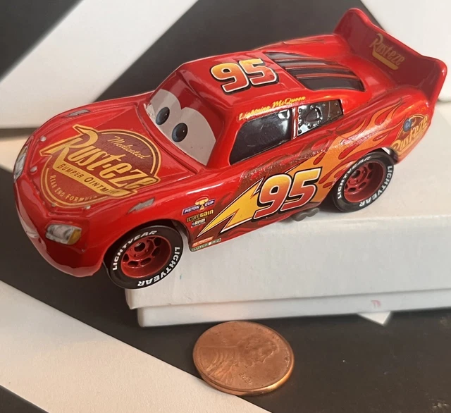 DISNEY MOVIE CARS Diecast Lightning McQueen 95 red Rusteze C 1 £3.73 ...