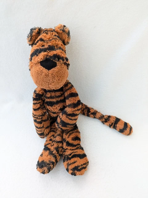JELLYCAT MERRYDAY TIGER Plush Soft Toy Cuddly Teddy Stuffed Animal 46cm ...