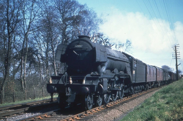 TRANSPORT RAILWAY COLOUR Rail Slide 60057 Ninewars 1962 £1.20 - PicClick UK