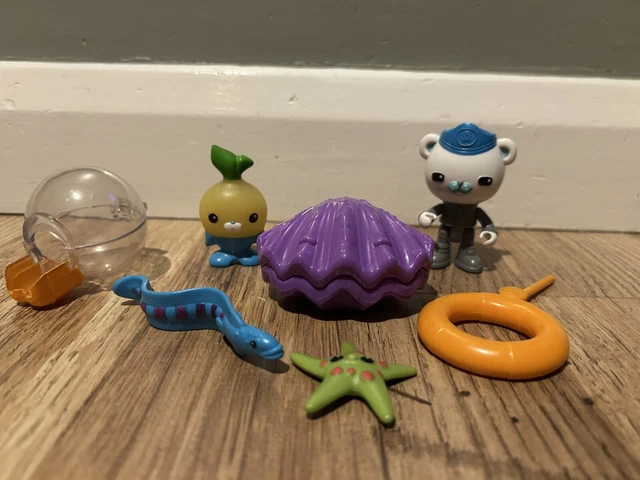 OCTONAUTS BARNACLES WITH Tunip and Clam Starfish Kit 7 Piece Playset ...