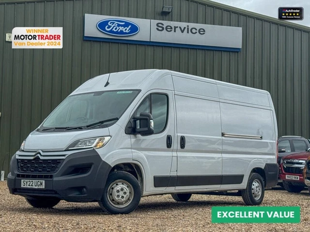 2022 CITROEN RELAY LWB L3H2 Medium Roof Enterprise Bluehdi Air Con ...