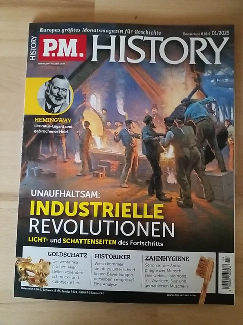 PM HISTORY 1/2025 "Industrielle Revolutionen" EUR 3,20 - PicClick DE