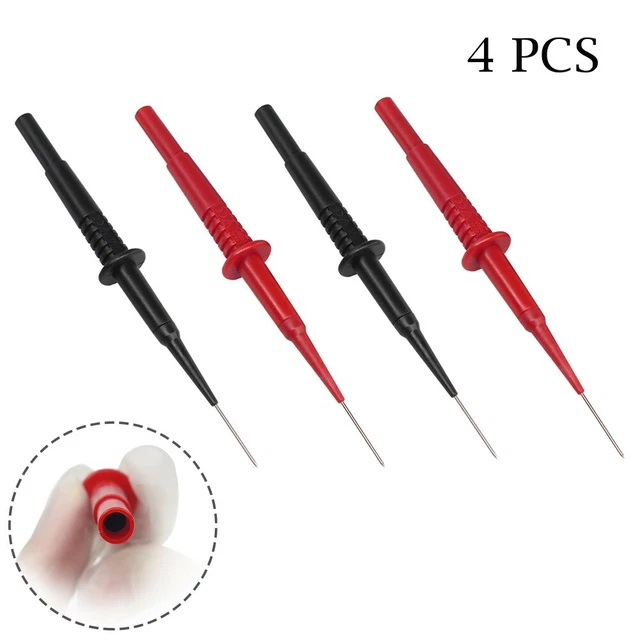 HIGH QUALITY TEST Probes Testing Leads 600V/10A Adapter Banana Plug For ...