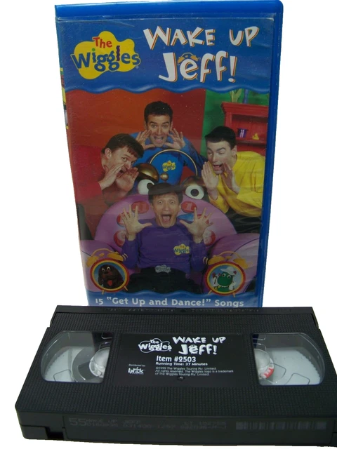 THE WIGGLES WAKE Up Jeff! (VHS, 2000) 15 Get Up And Dance Songs $26.44 ...