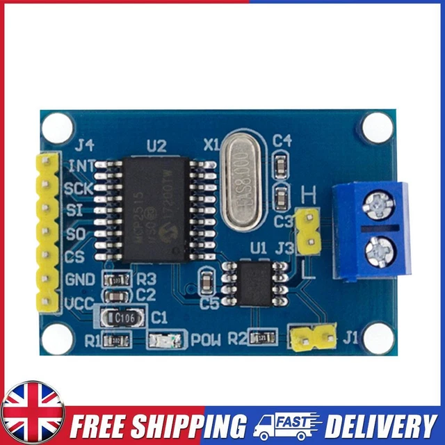 MCP2515 CAN BUS Module Board MCP2515 CAN Bus Module for 51 MCU ARM Controller £4.67 - PicClick UK