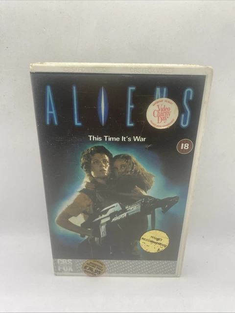 ALIEN BIG BOX VHS Ex Rental Horror Movie PAL Tested Working In Gallery ...