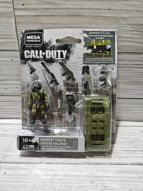 MEGA CONSTRUX CALL of Duty COD Hazmat Crate Construction Set 40 Pieces ...
