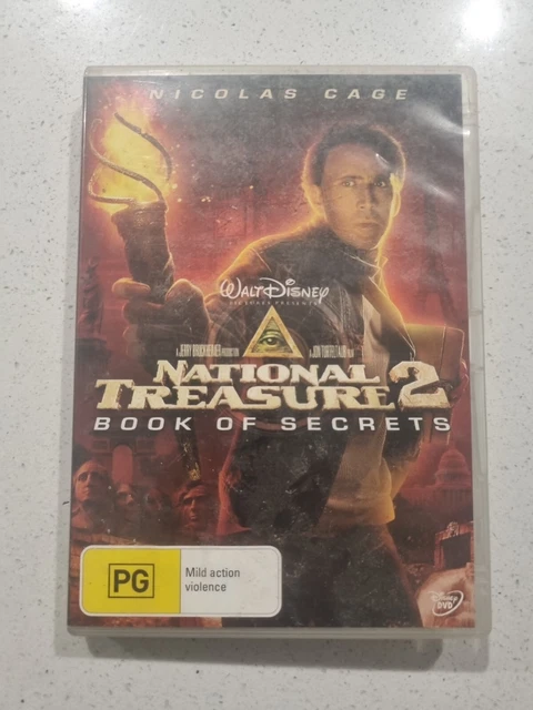 NATIONAL TREASURE 2 - Book Of Secrets (DVD, 2007) $4.99 - PicClick AU