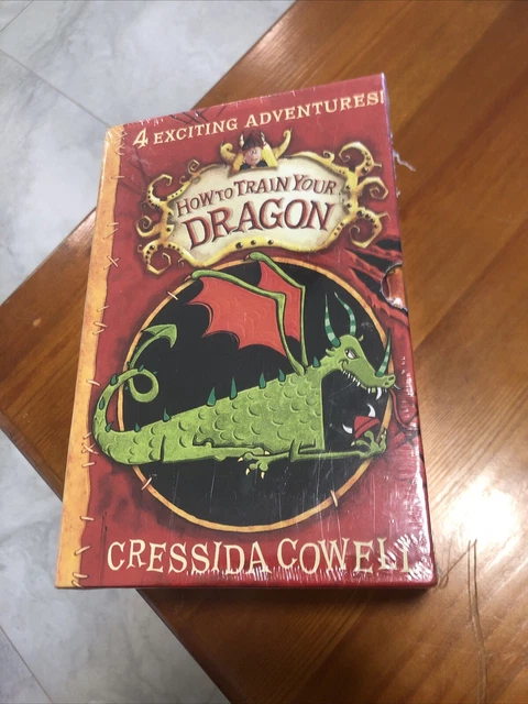 HOW TO TRAIN Your Dragon Books 1-4 Box Set by Cressida Cowell - New ...