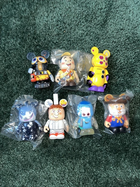 DISNEY VINYLMATION PIXAR Series 3 Set Park No Chaser WALL·E Stinky Pete ...