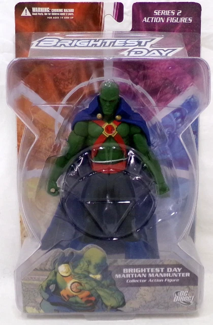 DC DIRECT BRIGHTEST Día Serie 2 Martian Manhunter 7" Coleccionista ...