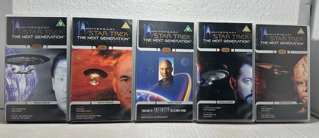 STAR TREK THE Next Generation Box Set VHS £13.96 - PicClick UK