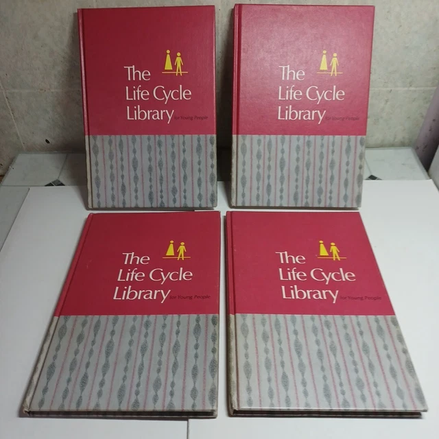 THE LIFE CYCLE Library For Young People 1969 Books 1-4 Collectable ...