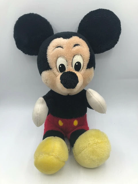 SMALL MICKEY MOUSE Walt Disney World Disneyland Plush Soft Stuffed Toy ...