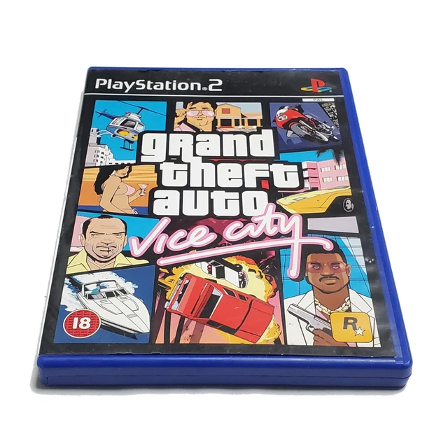 GRAND THEFT AUTO Vice City PS2 - Iconic Open World, 80s Vibe, Crime ...