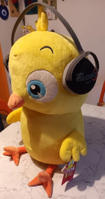 PELUCHE IL PULCINO PIO - originale Globo- Altezza cm.55 - PARLANTE ...