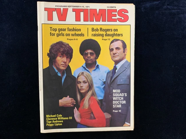 VINTAGE AUSTRALIAN MAGAZINE TV Times 4th-10th September 1971 $33.66 ...