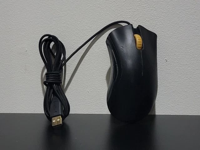 RAZER DEATHADDER 3500DPI 3.5G Infrared Gaming USB Wired Mouse RZ01-0015 ...