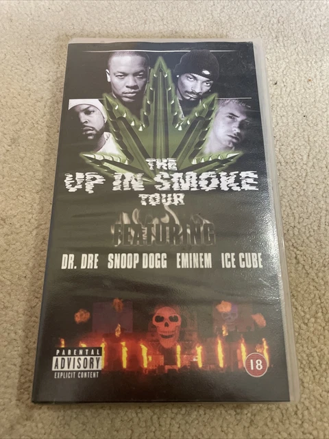 THE UP IN Smoke Tour [VHS] [VHS Tape] 2000 Dr Dre Eminem Snoop Dogg Ice ...