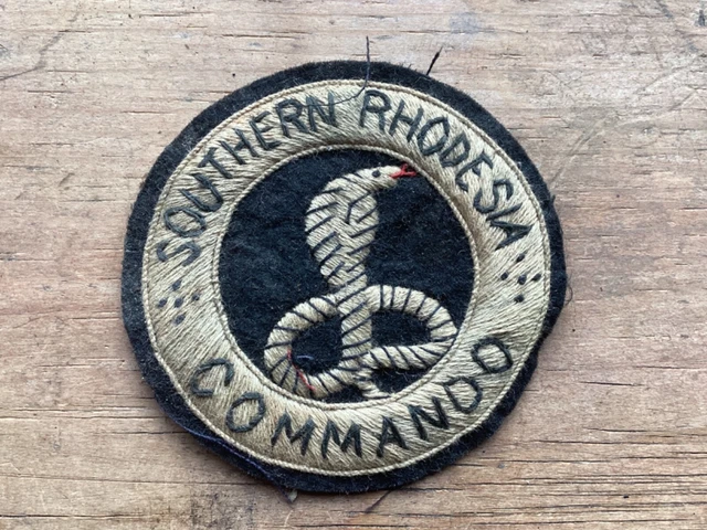 SOUTHERN RHODESIA COMMANDO habd stitched theatre ww2 patch £29.00 - PicClick UK