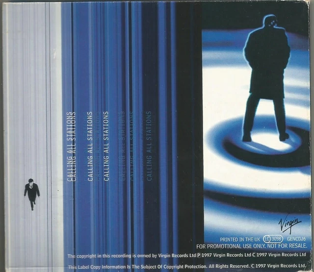 GENESIS - CALLING All Stations 1997 Virgin promotional sampler CD in ...