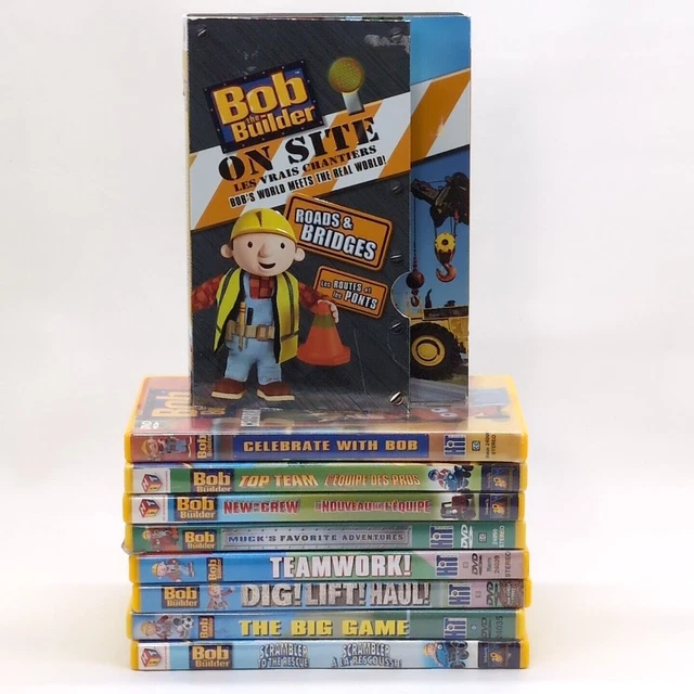 Bob The Builder Dvd Lot Of 9 Dizzy Lofty Roley Muck Scoop £3702 Picclick Uk