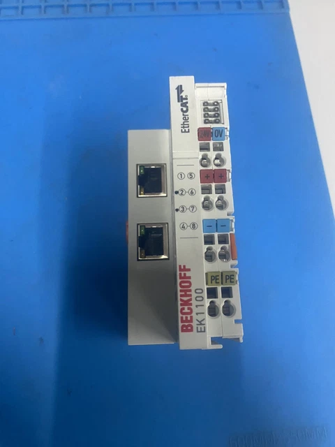 MODULO PLC BECKOFF EtherCAT BUS Coupler Communication I/O EK 1100 ...