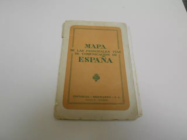 CARTE DES PRINCIPALES voies de communication de l'Espagne. Éditorial ... CARTE DES PRINCIPALES voies de communication de l'Espagne. Éditorial ...