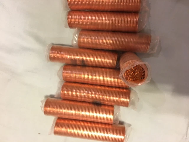 CANADIAN PENNY ROLL ~ 2011 ~ BU ~ MAGNETIC ,rare ~ Very Collectible ...
